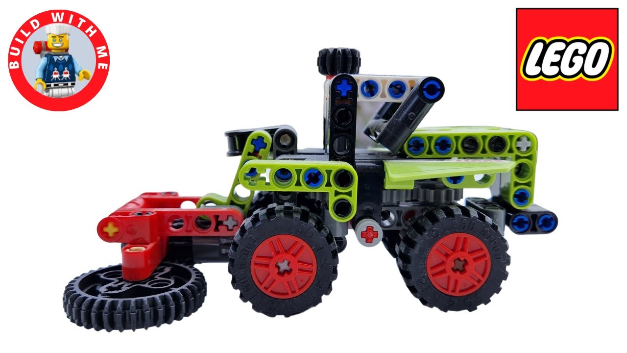 LEGO Speed Build - LEGO Technic Mini Claas Xerion 42102 Tractor - Build ...