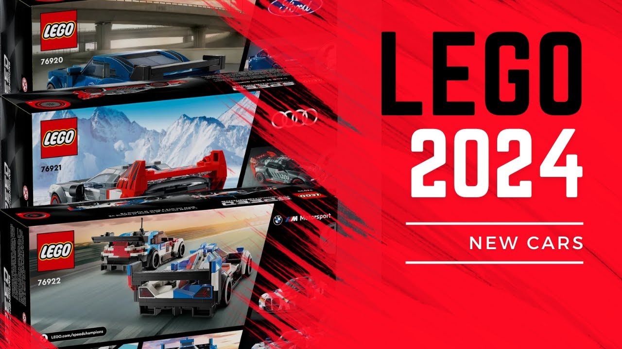 LEGO 2024: 3 New Car LEGO sets - Build With Me